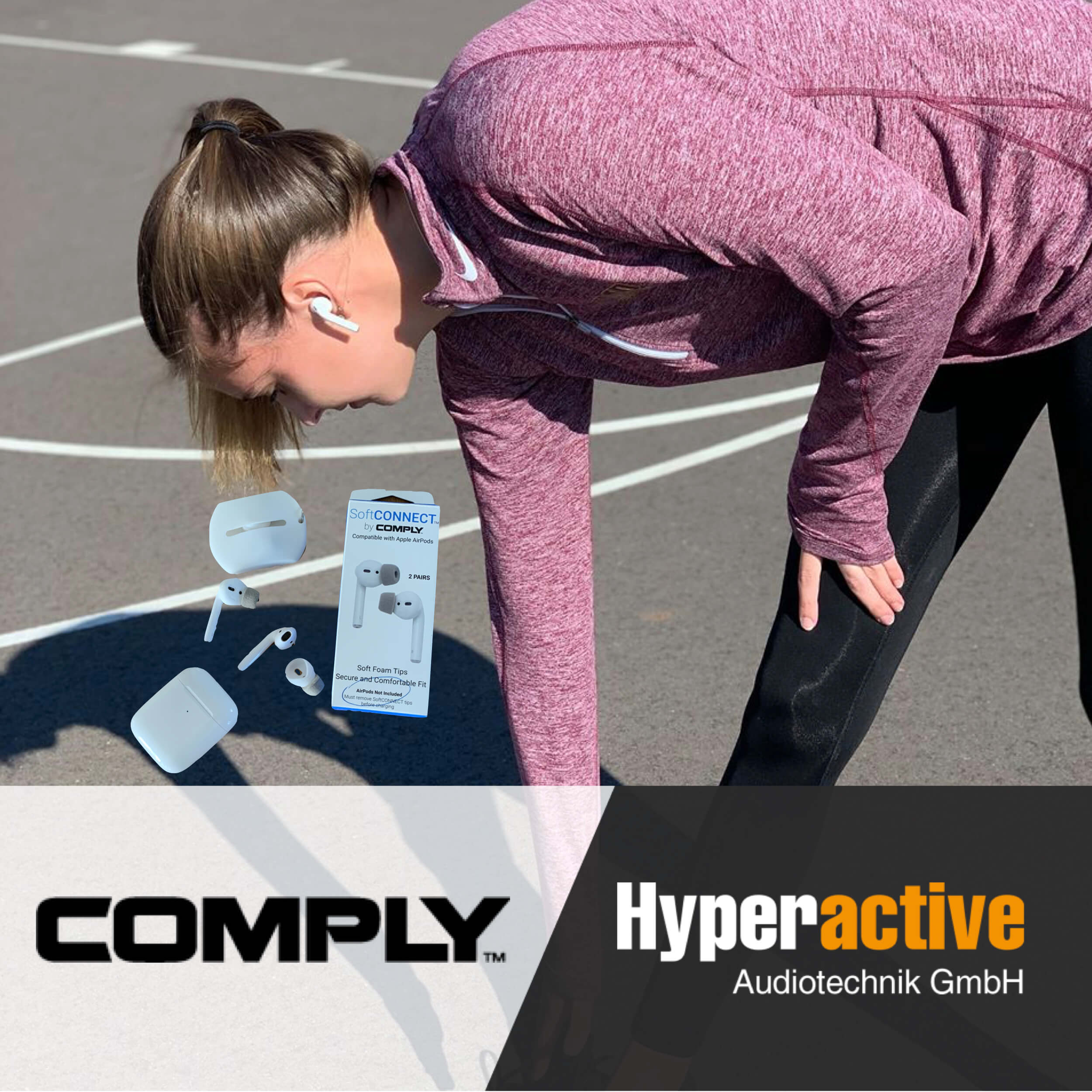 Comply SoftConnect Tips für Apple® AirPods/EarPods – DLX Audio