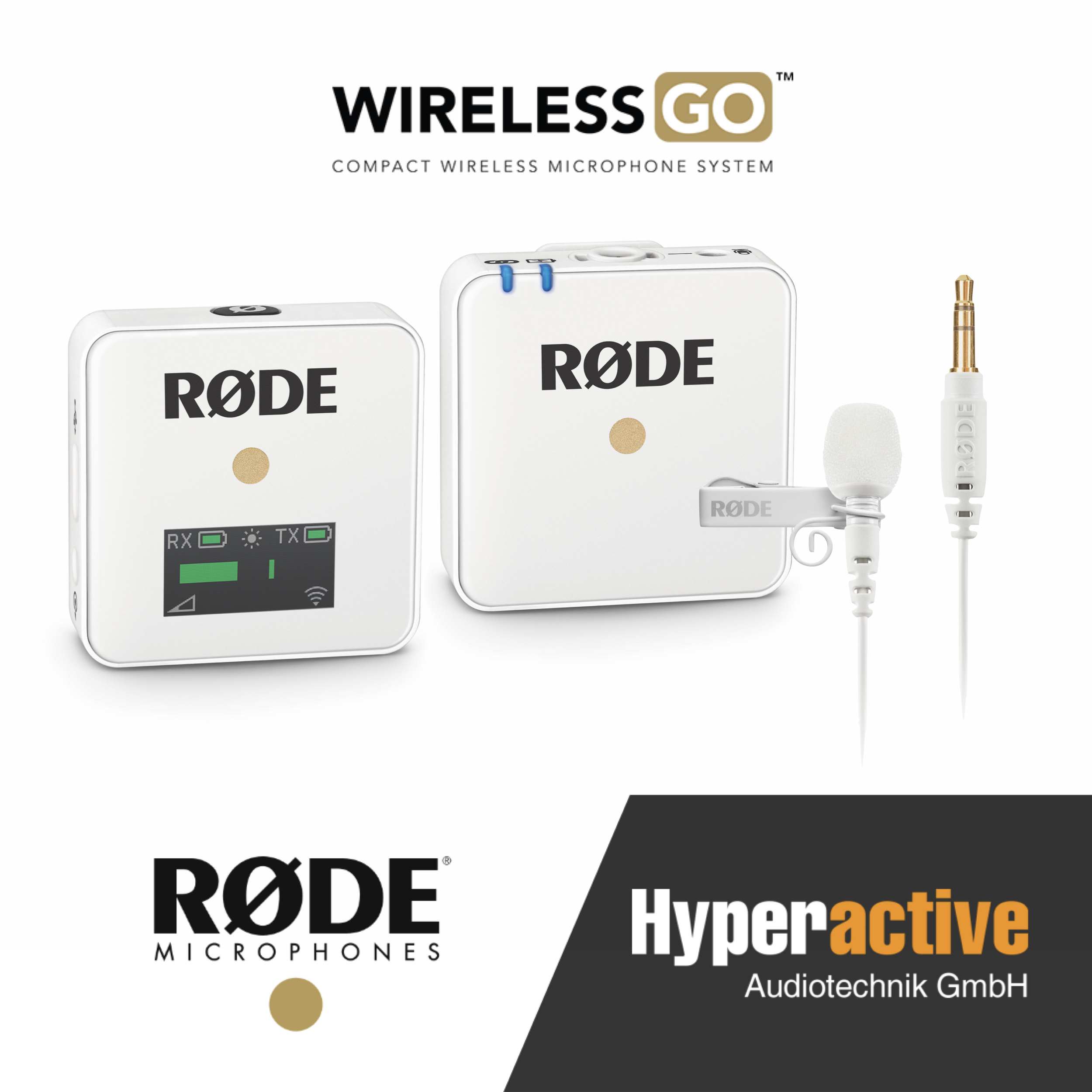 RØDE Wireless GO und RØDE Lavalier GO White Edition – DLX Audio