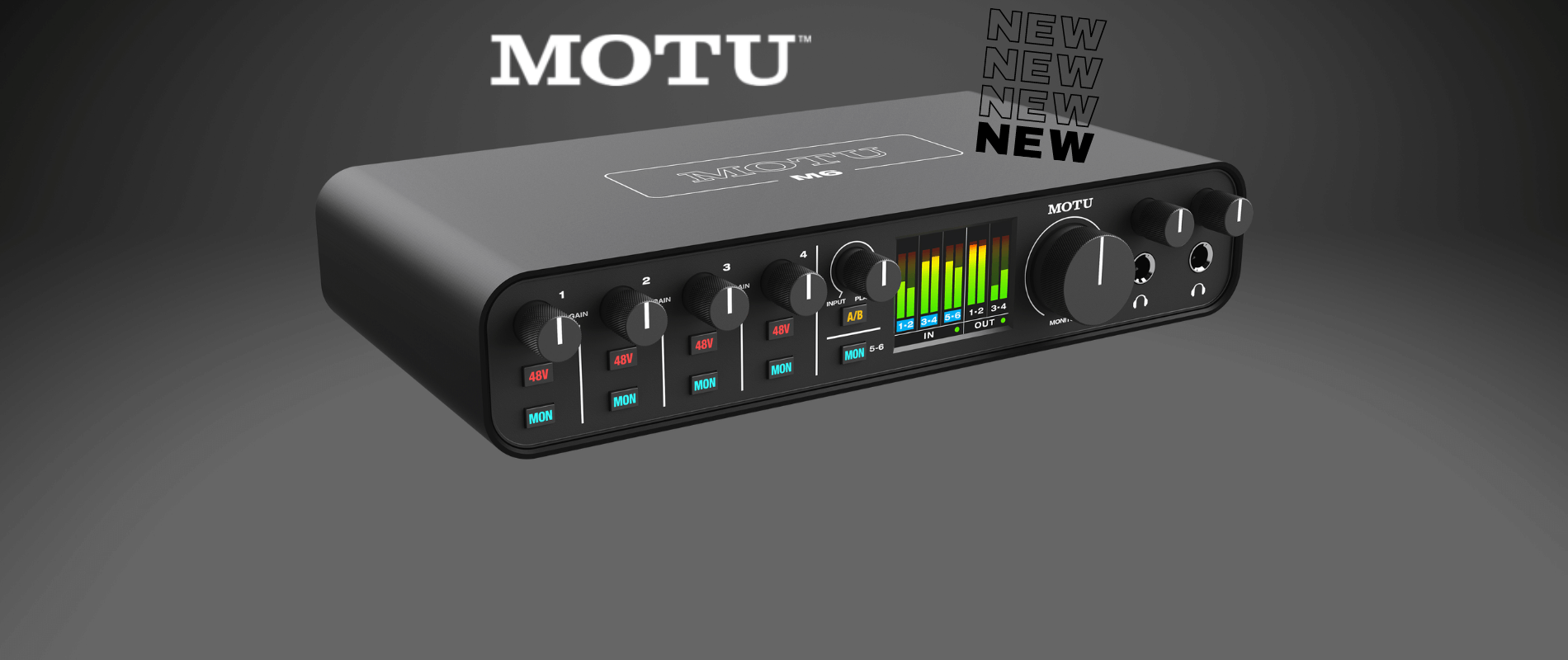 MOTU M6 Audiointerface – DLX Audio